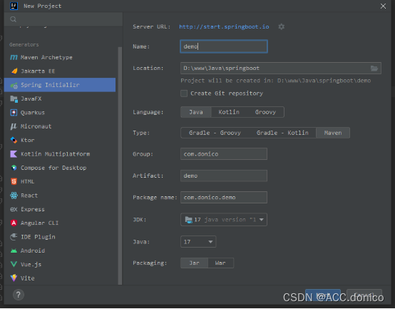 Idea初始化spring Boot项目 Idea初始化springboot项目 Csdn博客