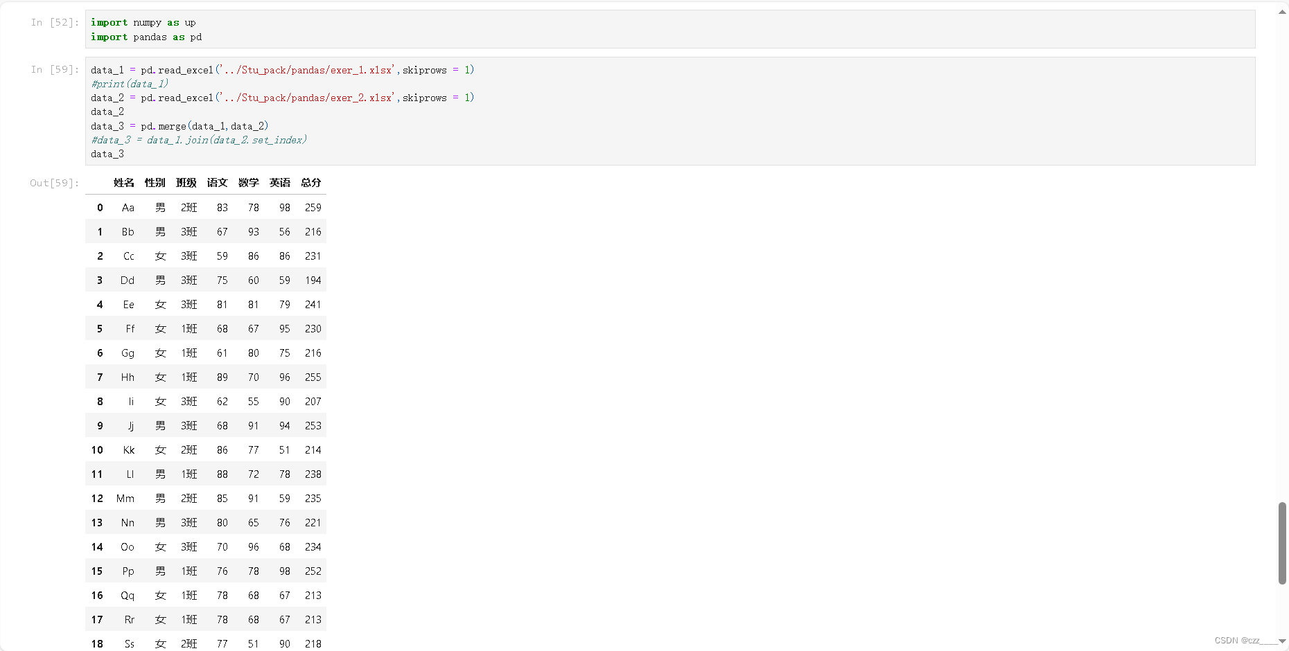 DataFrame对象-CSDN博客