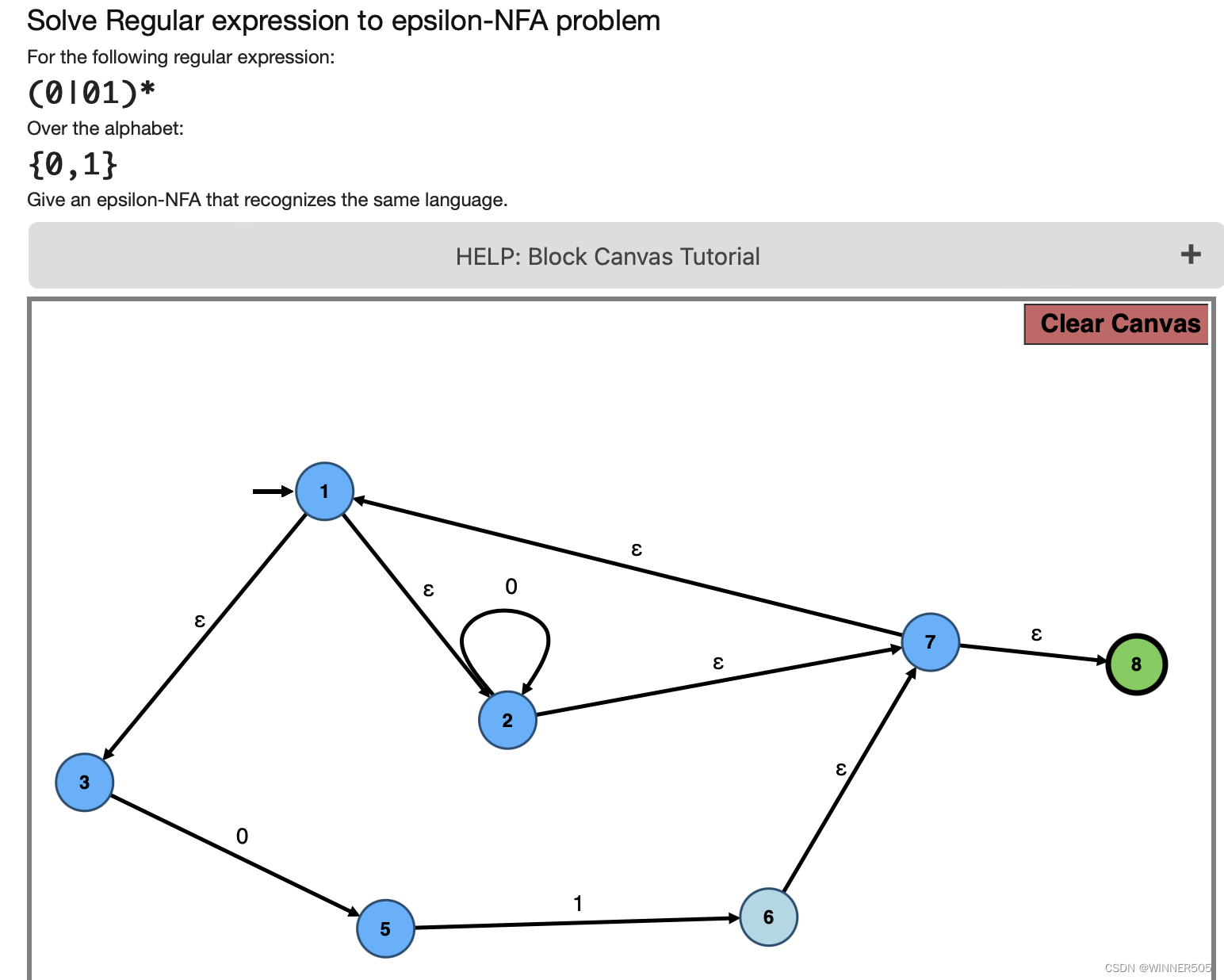 【COMP218第四次automata tutor作业】-CSDN博客