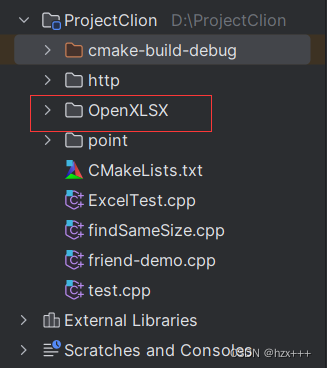 Clion使用OpenXlsx_openxlsx cpp-CSDN博客