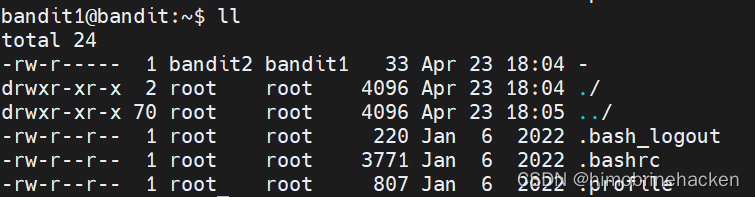 OverTheWireBandit教程（1-10）_bandit level 0-CSDN博客