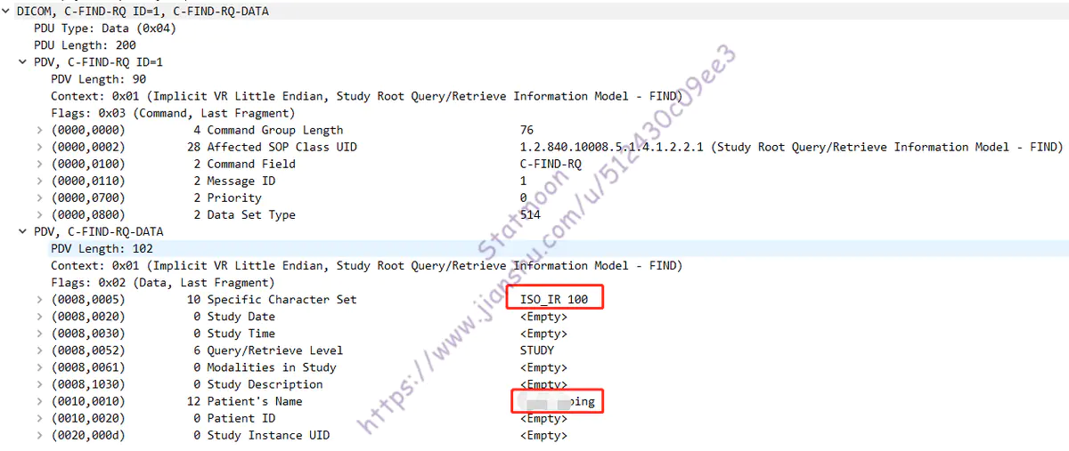 【转】02.Dicom 学习笔记-DICOM C-Find 消息服务_c-find服务-CSDN博客