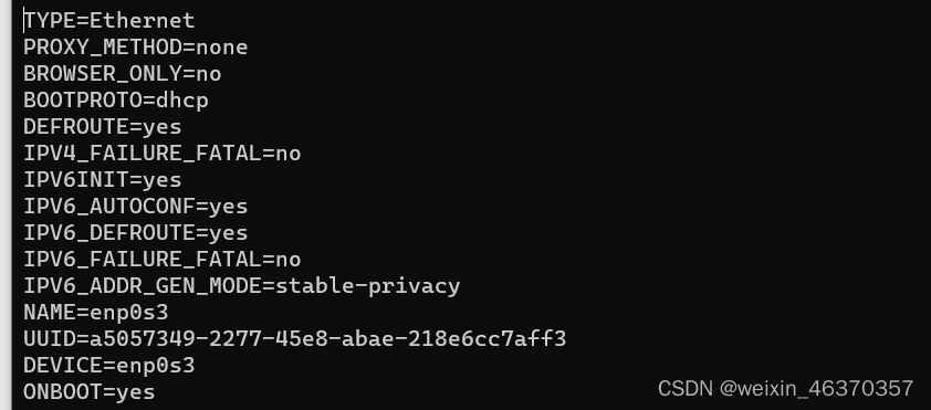 Centos7安装后不显示IP地址，具体解决办法_centos7没有ip地址-CSDN博客