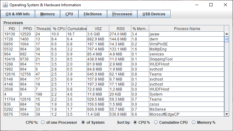 OSHI 是一个免费的基于 JNA（本机）的 Java 操作系统和硬件信息库-CSDN博客