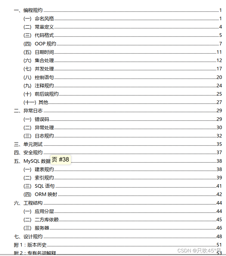 Java 阿里巴巴java开发手册（嵩山版）java开发手册嵩山版 Csdn博客