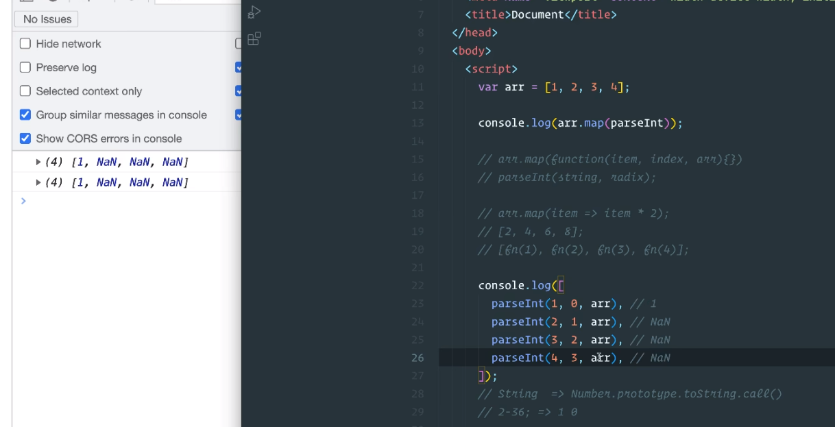 前端学习案例-arr.map(parseInt)没有参数1_lodash 对象 数组互转-CSDN博客