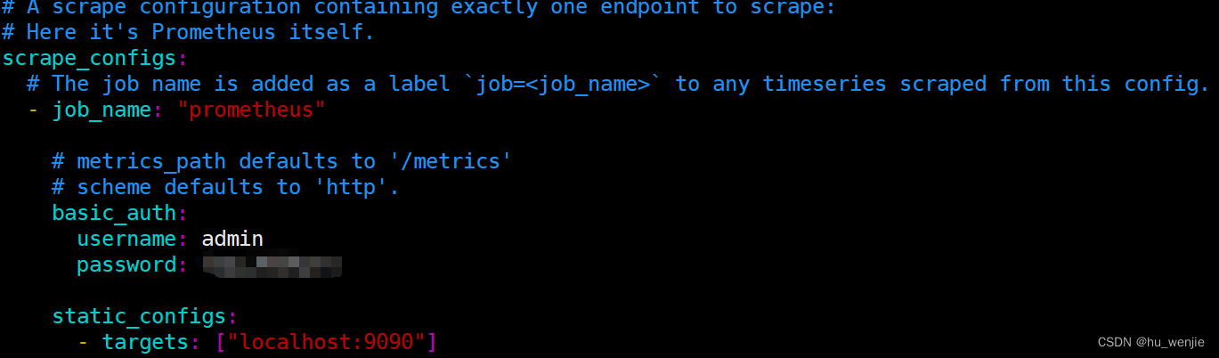 Prometheus 配置Basic auth认证_prometheus basic auth-CSDN博客