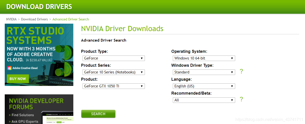 win10下pip安装pytorch-gpu以及CUDA/cuDnn的配置（避坑）_pip cudnn-CSDN博客