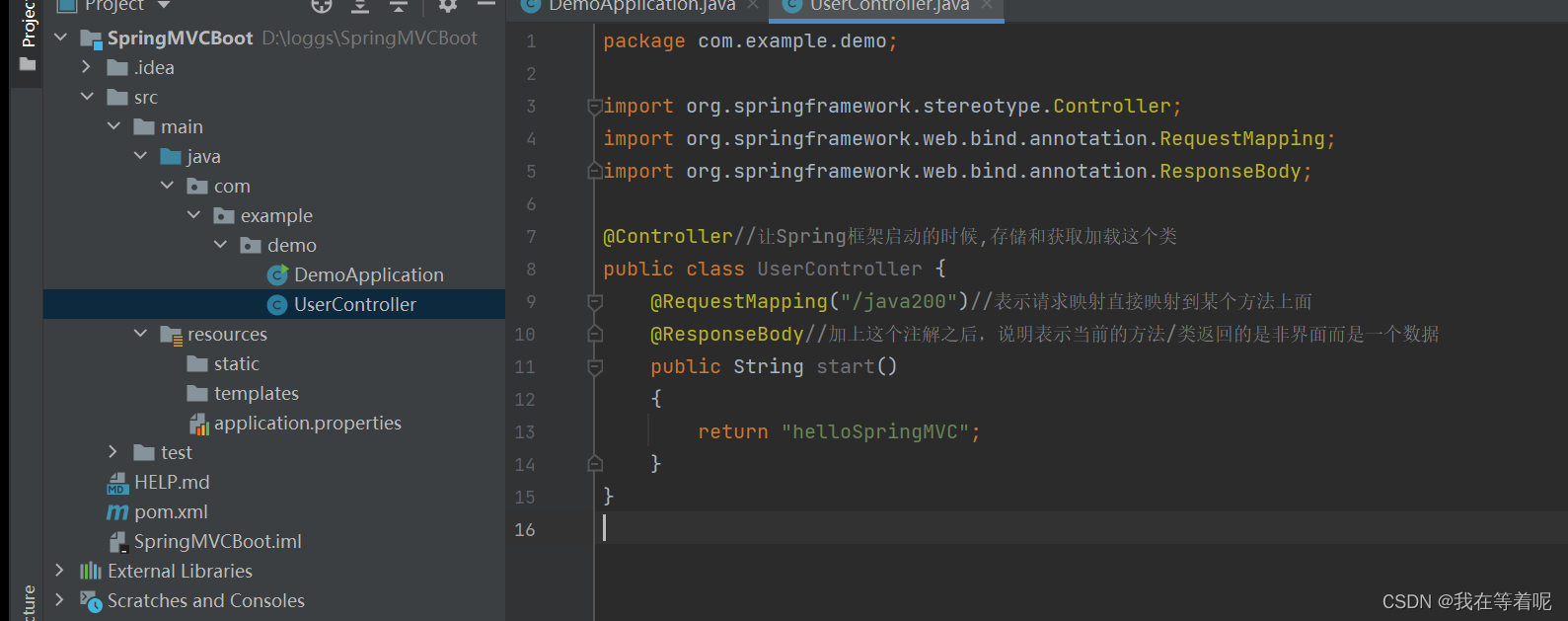 SpringMVC(1)_java的requestmapper是怎么调用一个接口的-CSDN博客