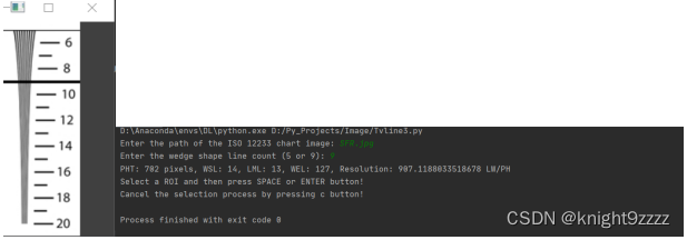 针对ISO12233 Test Chart中TVline测试的python实现_tvline算法-CSDN博客