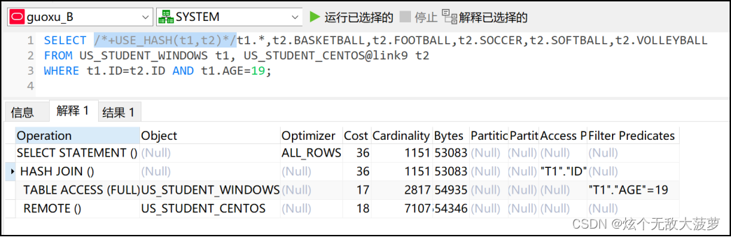 分布式数据库系统实验四：oracle分布式查询处理与优化方案分布式数据库查询处理和优化算法 Csdn博客