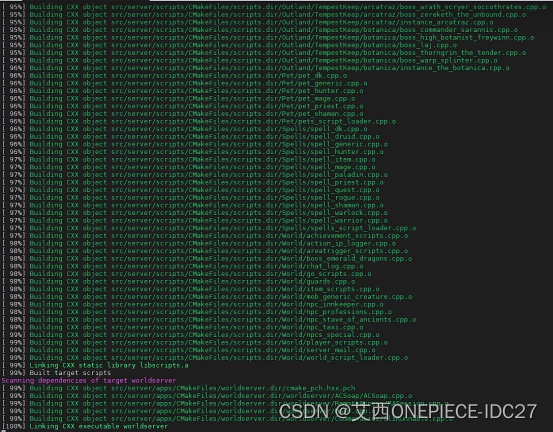 魔兽世界服务端AzerothCore核心Centos系统编译教程_azerothcore是什么-CSDN博客