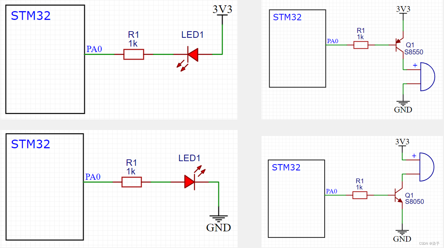 1.STM32学习之GPIO输出---LED流水灯和蜂鸣器震动_stm32蜂鸣器 为什么要led-CSDN博客