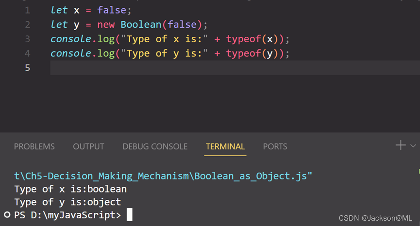 JavaScript编程基础 – 布尔值(Booleans)_js布尔值-CSDN博客