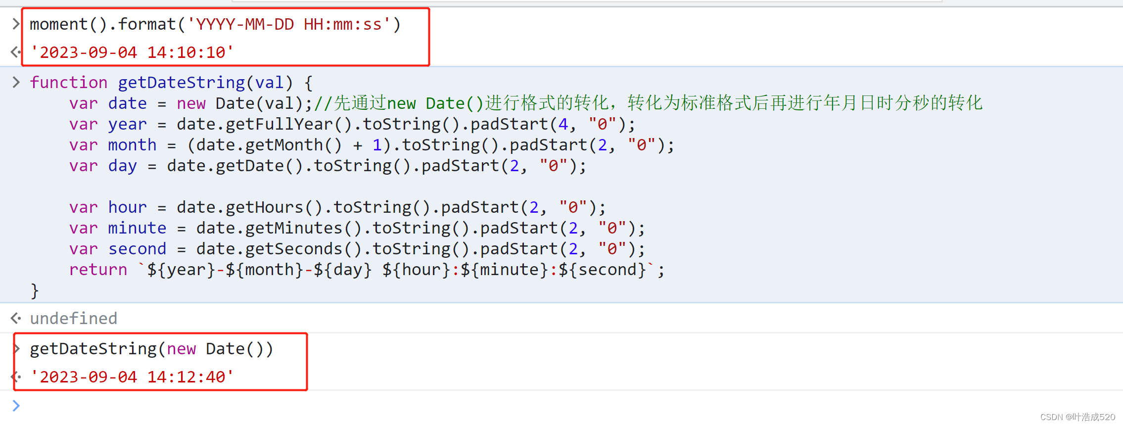 moment.js——实现日期格式的转换——常用api汇总_moment api-CSDN博客
