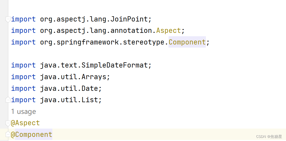 基于@AspectJ注解的AOP实现_利用注解方式实现aspectj 的aop。编写切面类myadvice 类,在切面类中定义前置通知c-CSDN博客