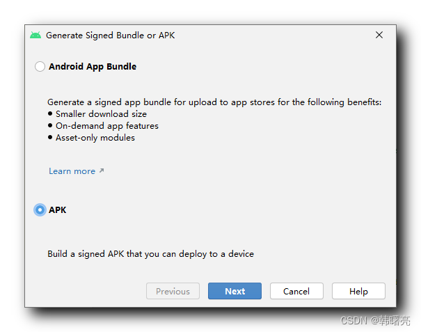 【错误记录】Android Studio 打包 apk 文件报错 ( The destination folder does not exist or is not writeable ...