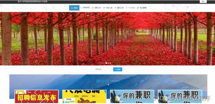 java/php/net/python基于JSP的招投标系统的设计与实现【2024年毕设】_python jsp工标网-CSDN博客