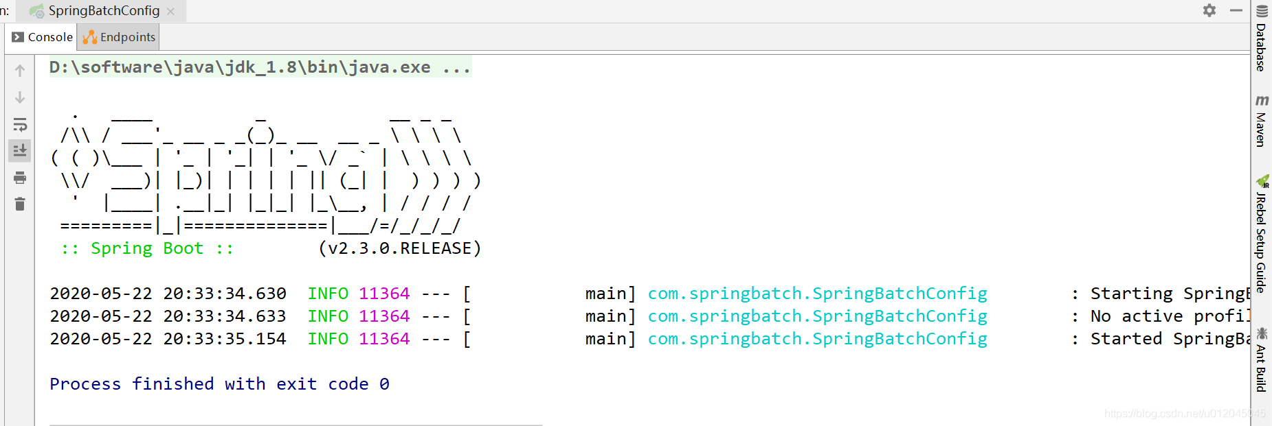 springbatch自学之路-02（如何搭建一个springbatch项目）_idea spring batch-CSDN博客