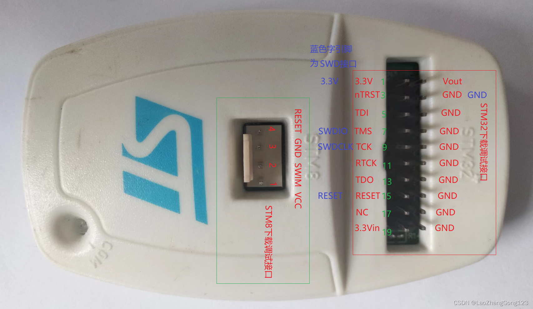 JLink和ST-Link接口引脚介绍_jlink引脚定义图-CSDN博客