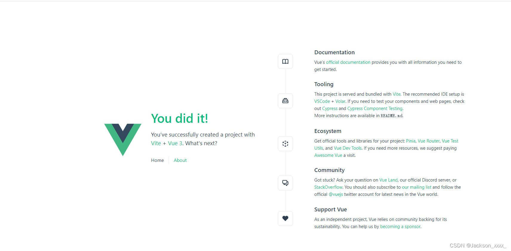 使用create-vue创建vue3项目-CSDN博客