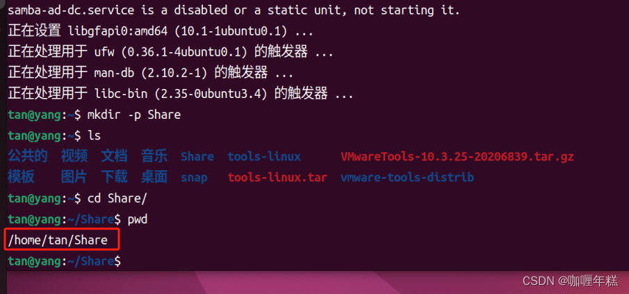 【Ubuntu20.04】配置流程（Samba、SSH、tagBar）开发环境_ubuntu 20.04 samba-CSDN博客