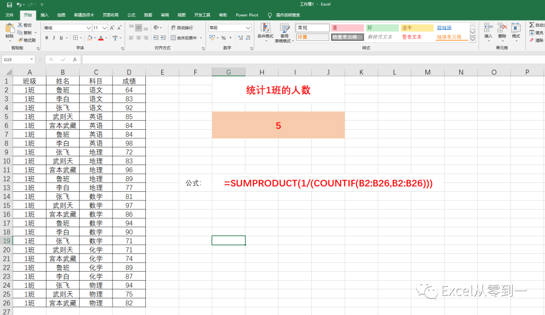 Excel相乘后求和一个函数搞定8类问题隔行求和，条件计数，条件求和，表格转换 Csdn博客 