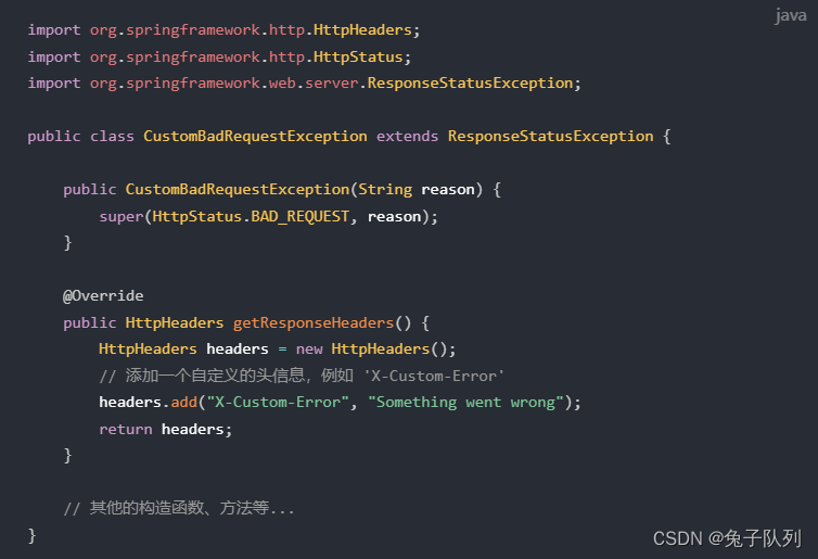 ResponseStatusException_irestresponse exception statuscode issuccessful-CSDN博客