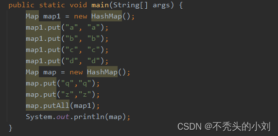 Map的putAll方法一次性添加多个kv_map一次性put多条数据-CSDN博客