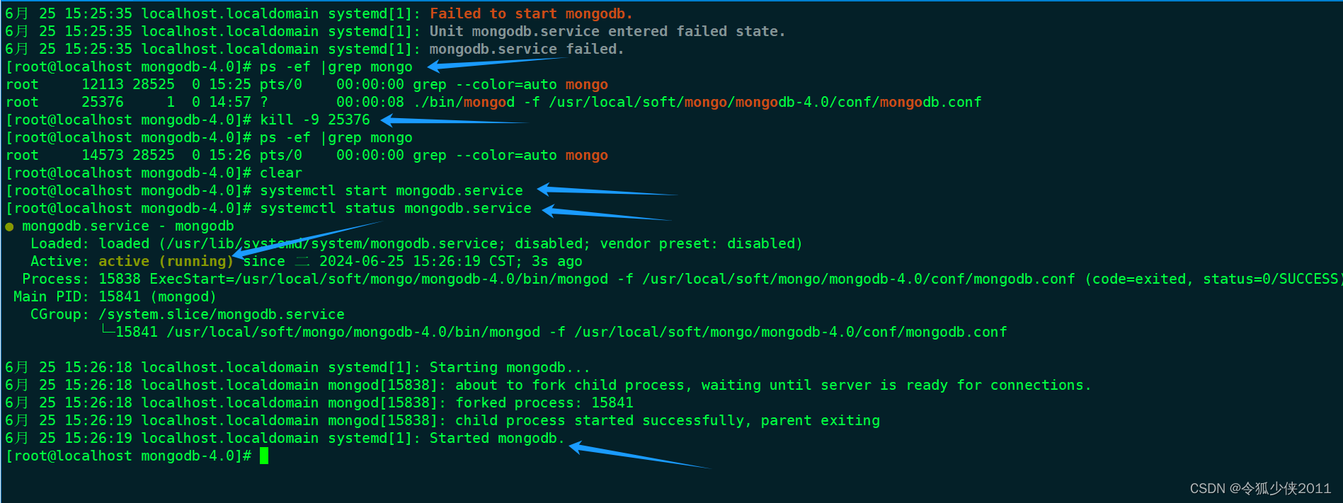 CentOS7安装MongoDB-CSDN博客