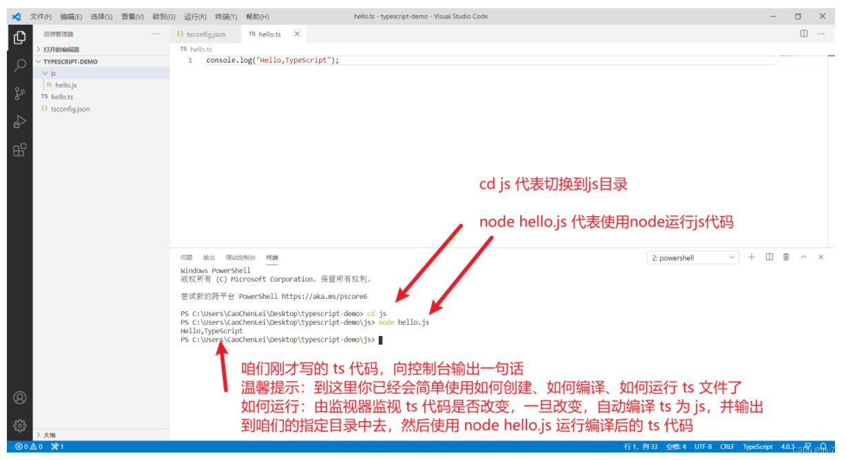 TypeScript详解：从安装到数据类型-CSDN博客