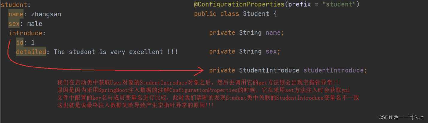 SpringBoot中yml文件key值不匹配，引发的空指针异常解决办法_missing map key-CSDN博客