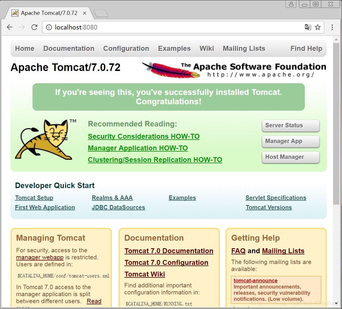 tomcat7.0.72安装与配置_tomcat 7.0.72-CSDN博客