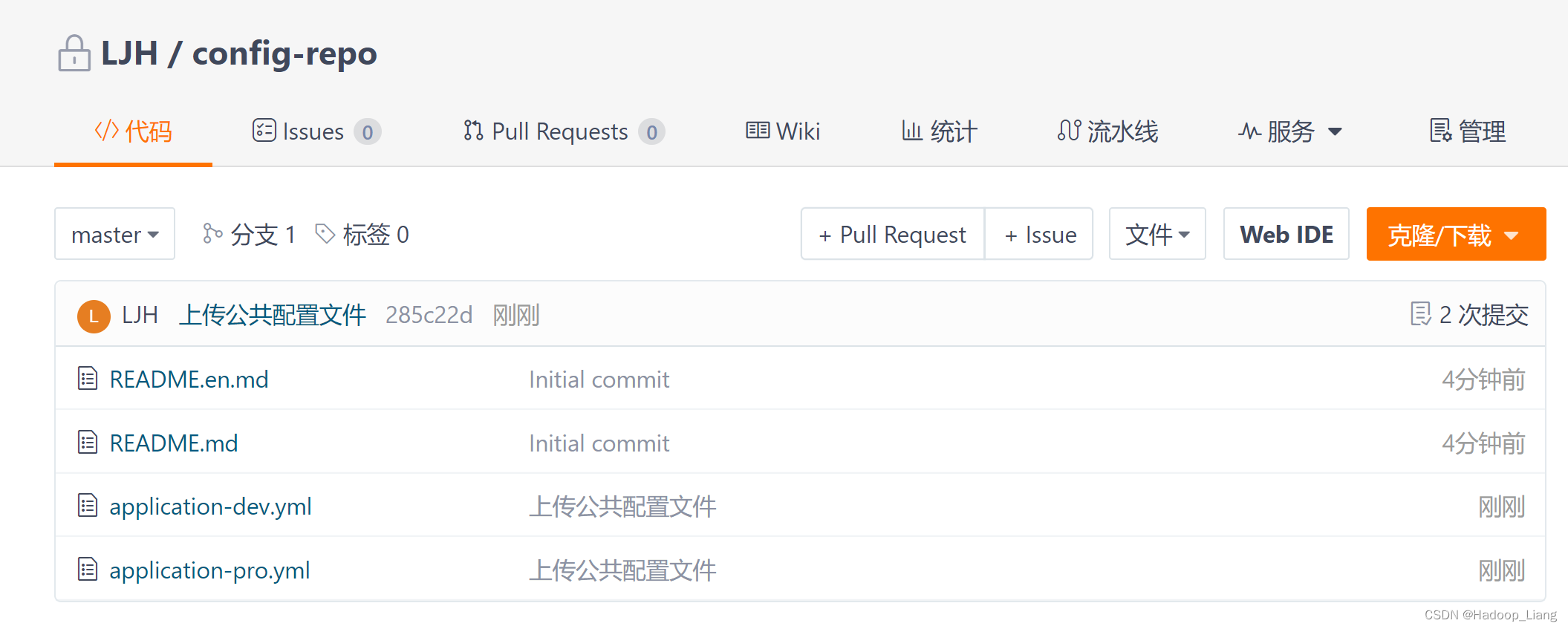 配置中心--Spring Cloud Config_spring cloud config配置中心-CSDN博客