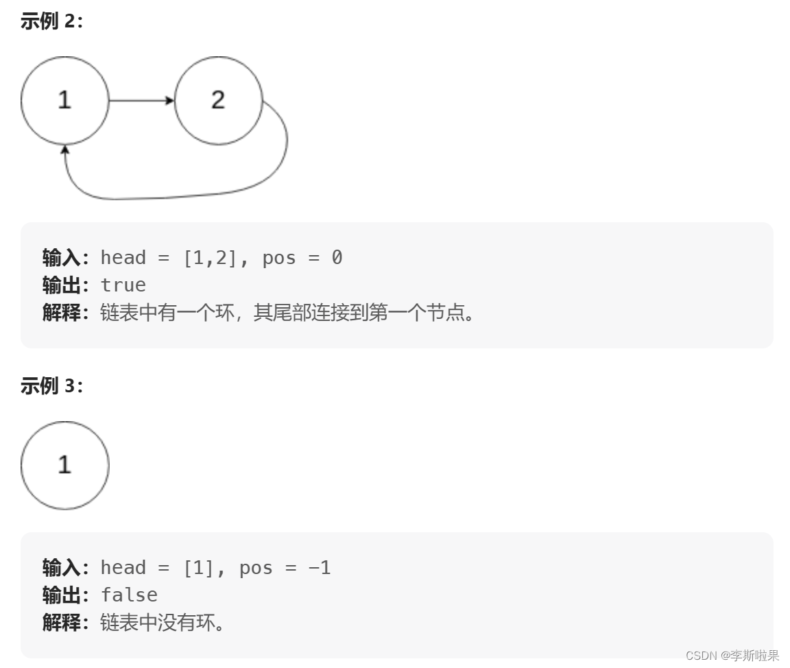 【leetcode】141.环形链表-CSDN博客