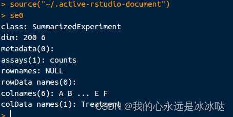 SingleCellExperiment and SummarizedExperiment_single cell experiment-CSDN博客