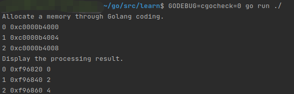Go语言和C语言之间实现内存共享的坑_cgo argument has go pointer to unpinned go pointer-CSDN博客