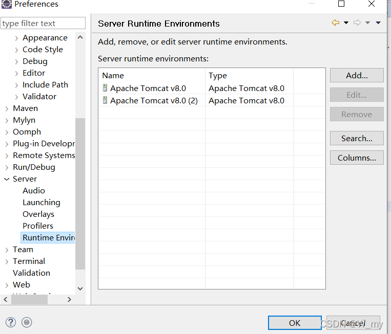 eclipse配置tomcat报错 解决The Tomcat server configuration at \Servers\Tomcat v8.0 Server at \Servers\T ...