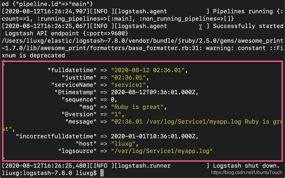 Logstash：使用 Ruby 过滤器_logstash ruby-CSDN博客