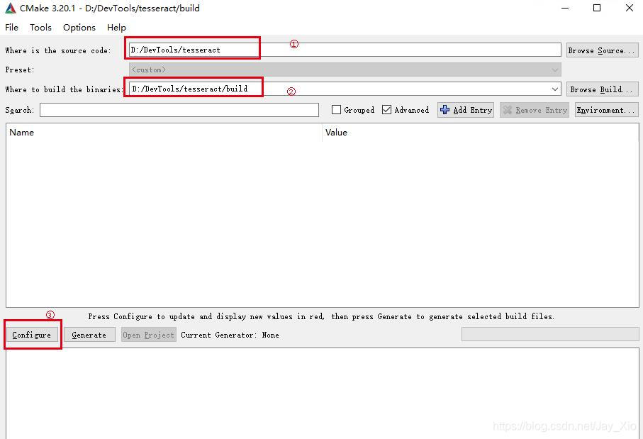 Windows下编译OpenCV带Tesseract OCR_tesseract ocr 32位 vs2017编译-CSDN博客