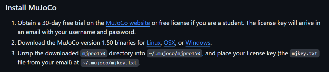 Windows下安装Mujoco1.50_mujoco windows-CSDN博客