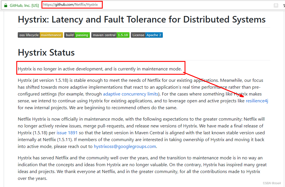 Hystrix断路器_hystrix 也停止维护了?-CSDN博客