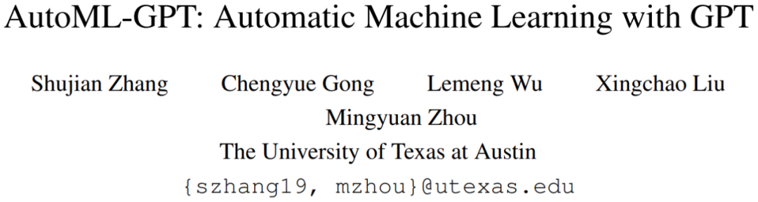 AutoML-GPT：GPT模型引领的多模态协同新纪元-CSDN博客