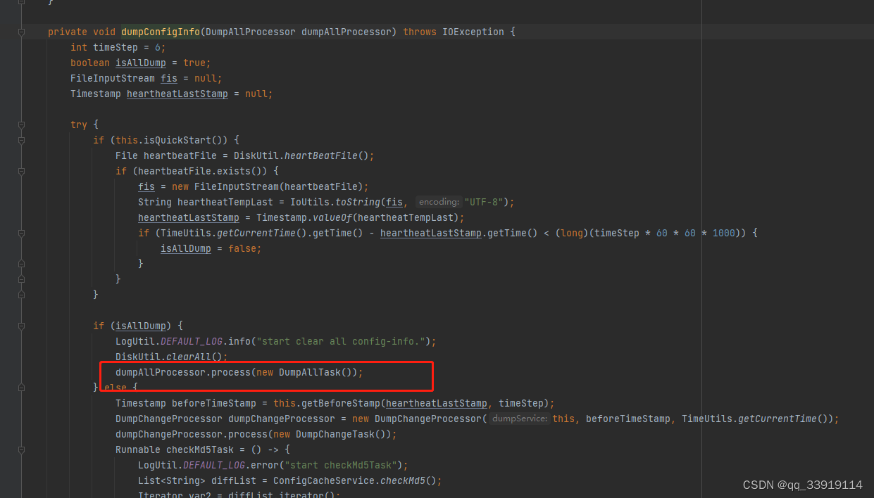 Nacos 报Statement cancelled due to timeout or client request-CSDN博客