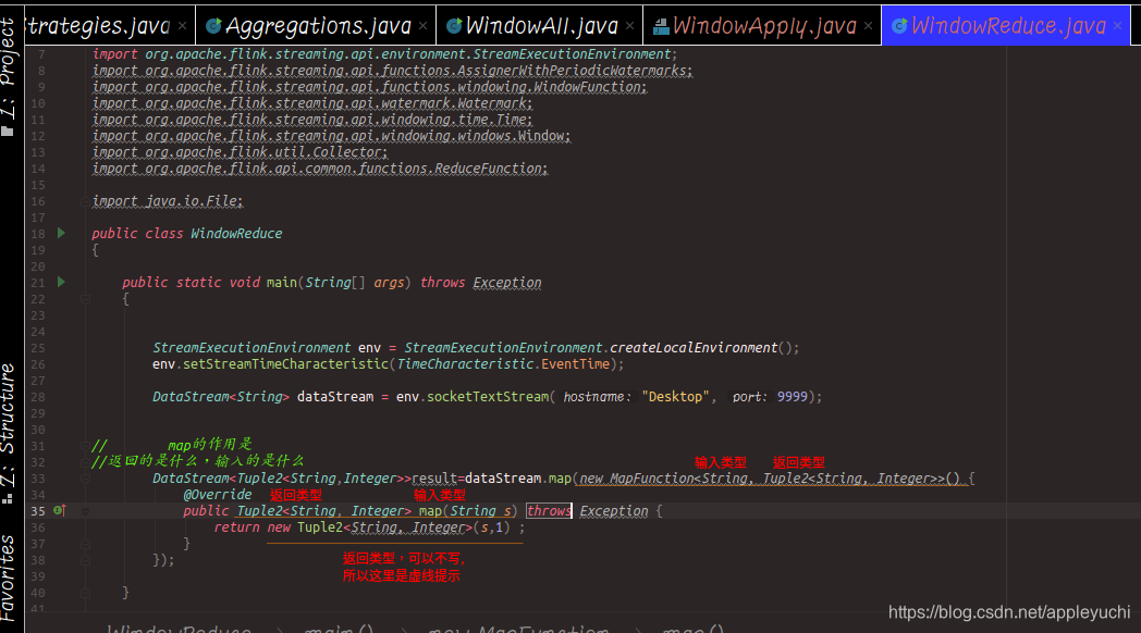 Flink中MapFunction以及其他各种xxxFunction在intellij中的用法和规律-CSDN博客