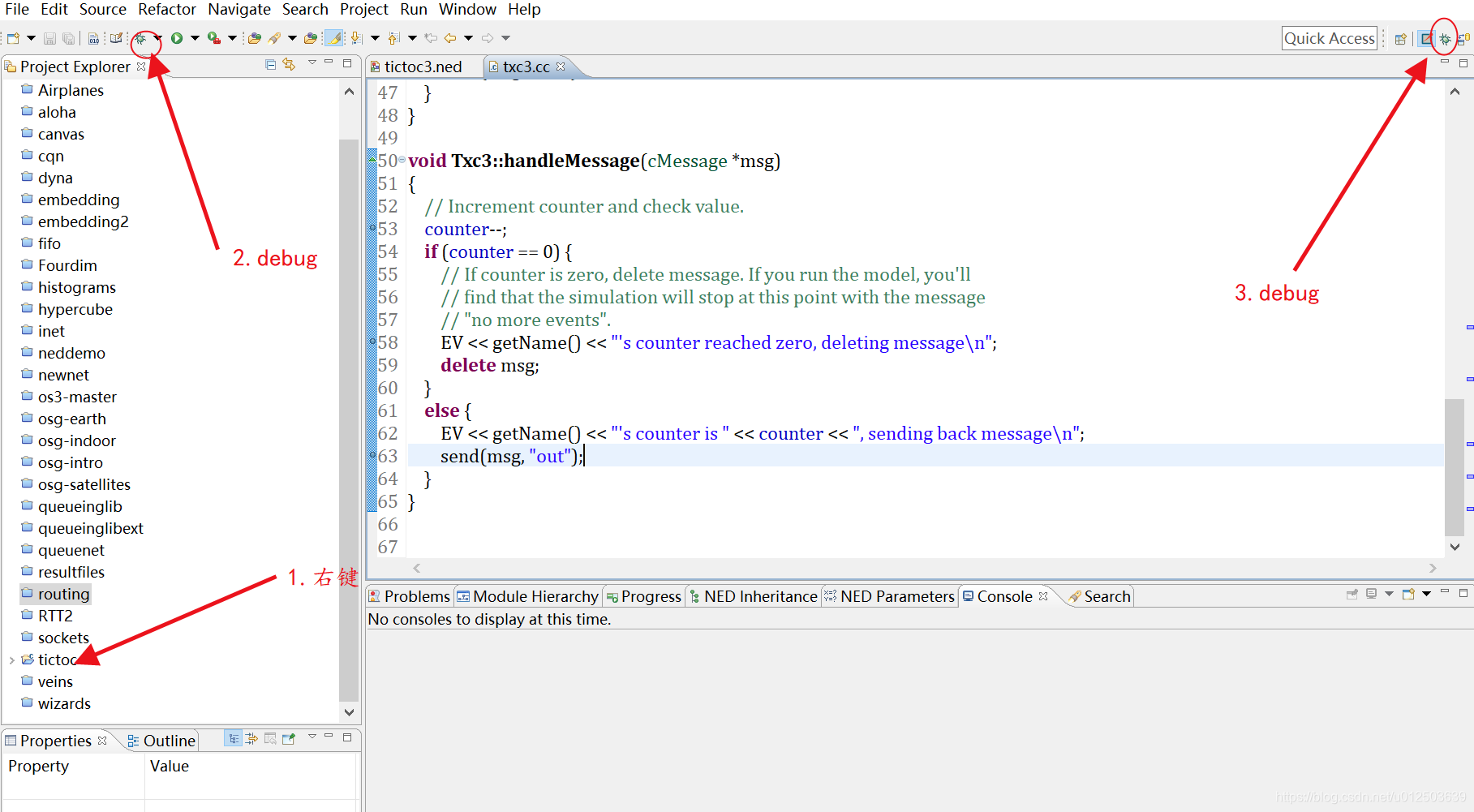 【OMNET++】OMNET如何开启Debug调试_omnet怎样debug-CSDN博客