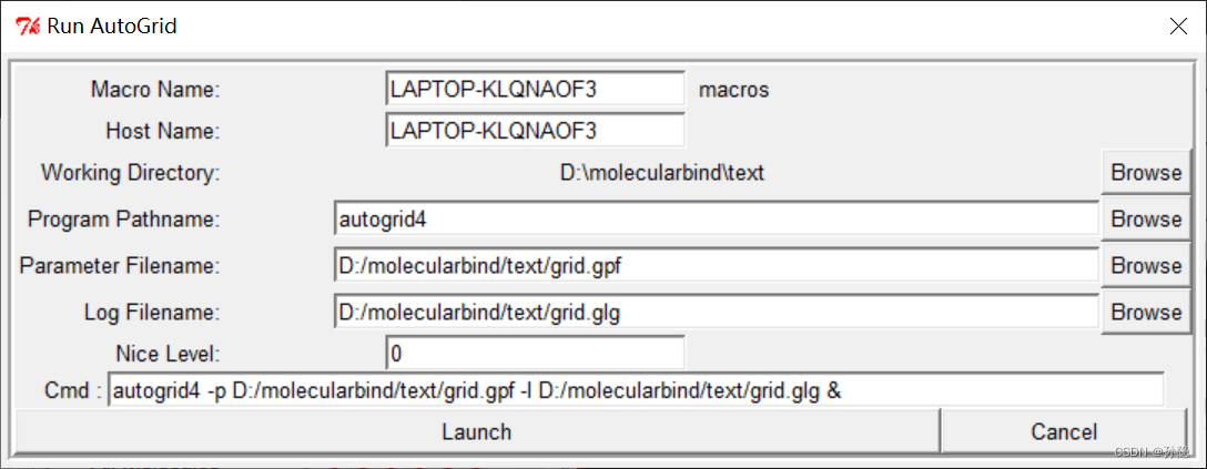 在autodock中run autogrid出现[Error 2]从而得不到.map文件以及一闪而过的情况可能的解决方案_autodock运行 ...