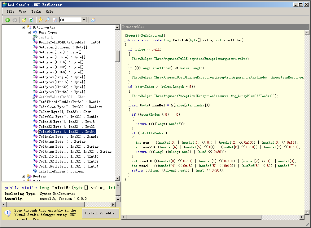 BitConverter.GetBytes 方法以什么顺序返回字节数组-CSDN博客