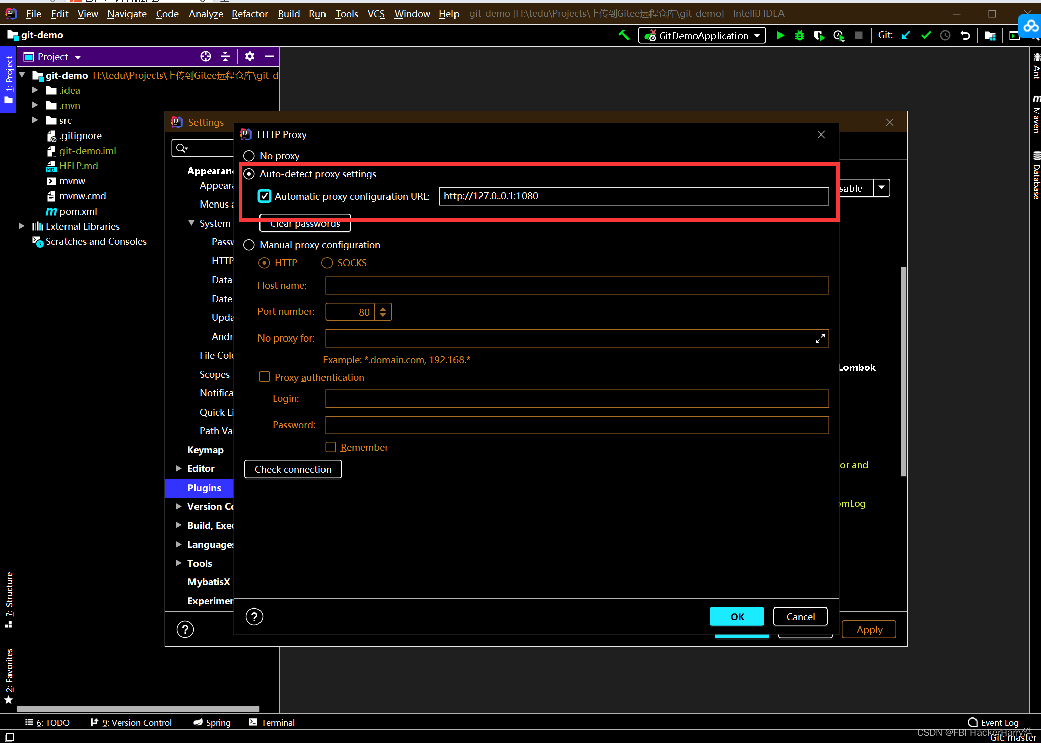 IDEA 安装插件搜索不到插件的解决办法_automatic proxy configuration url-CSDN博客