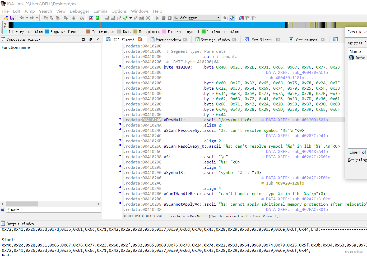 [WMCTF2020]easy_re 题解-CSDN博客